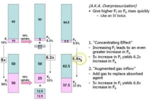 Concentration effect, Second gas effect and Diffusion hypoxia | Epomedicine