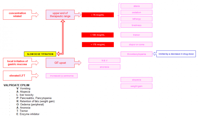 Valproic acid (Valproate) : Pharmacology | Epomedicine