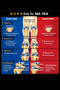 The 0-3-6-9 rule in Mechanical Alignment Total Knee Arthroplasty (MA ...
